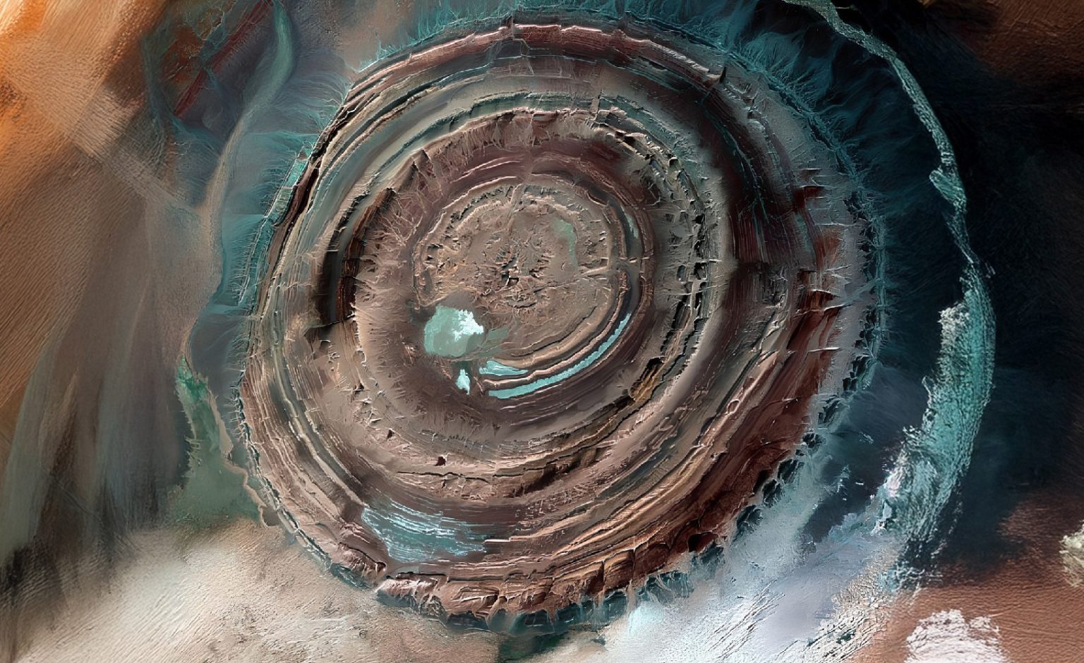 The Richat Structure - Home of Atlantis